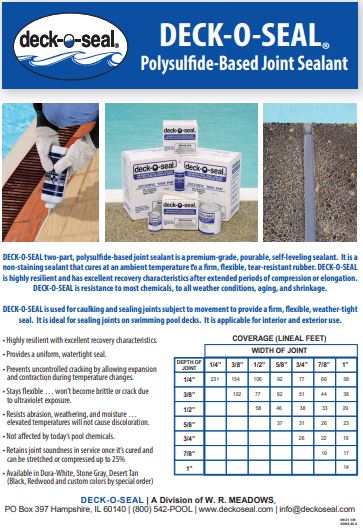 What's New - Deck-O-Seal